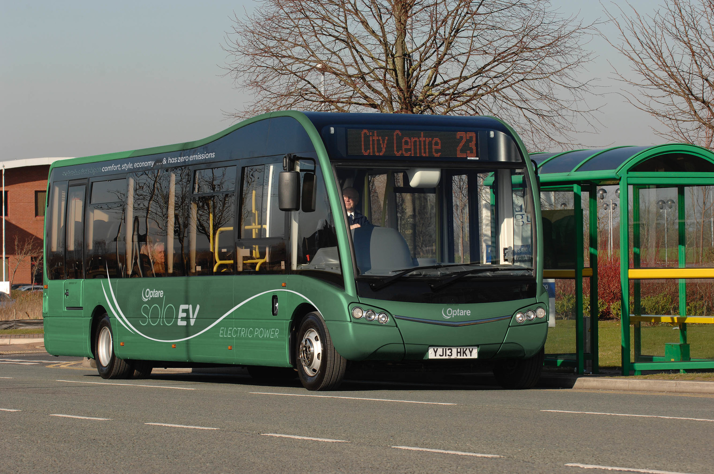 Optare demonstrates its leading role in EV bus development at LCV2013 ...