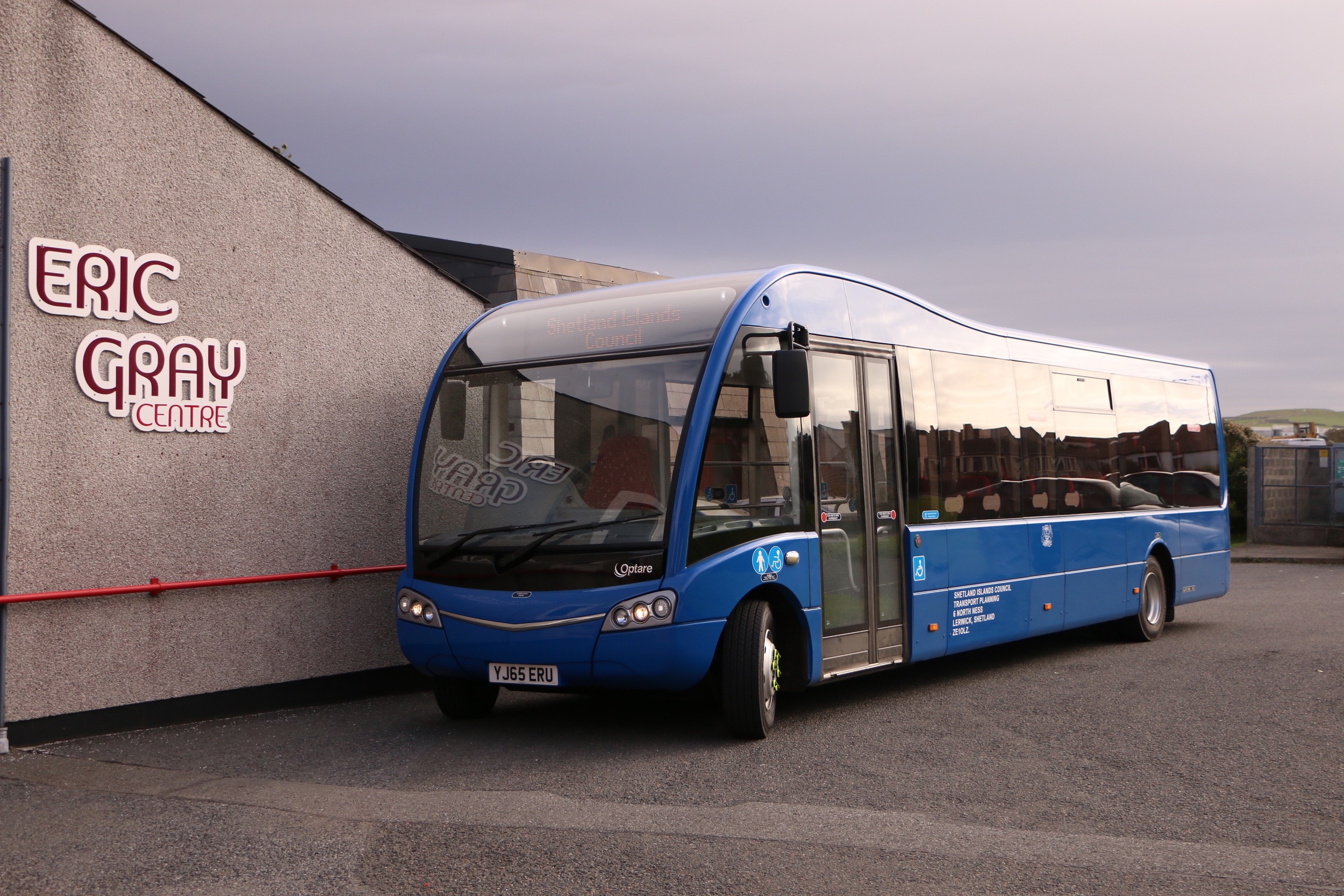 Flexible Optare Solo for Shetlands Island Council - Optare